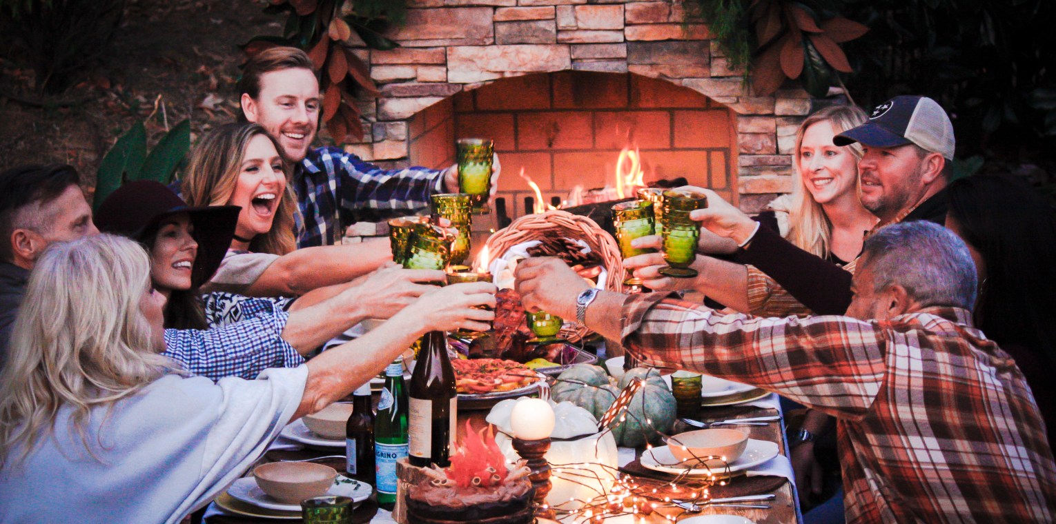 Fireside With Friends ~ A Casual Fall Dinner Party Celebrating Comfort ...
